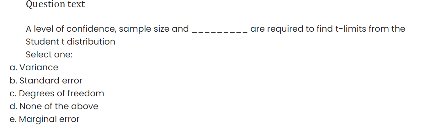 Solved A level of confidence, sample size and are required | Chegg.com