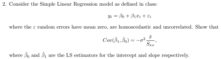 Solved Please Show that Beta_hat_nought and Beta_hat_one are | Chegg.com