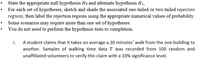 Solved - State the appropriate null hypothesis H0 and | Chegg.com