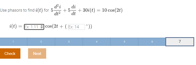 Solved Use phasors to find i(t) ﻿for | Chegg.com