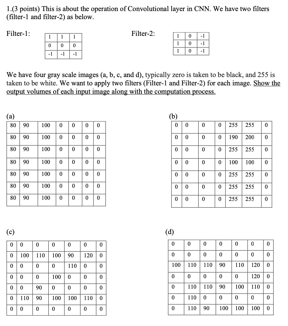 Solved 1.(3 points) This is about the operation of | Chegg.com