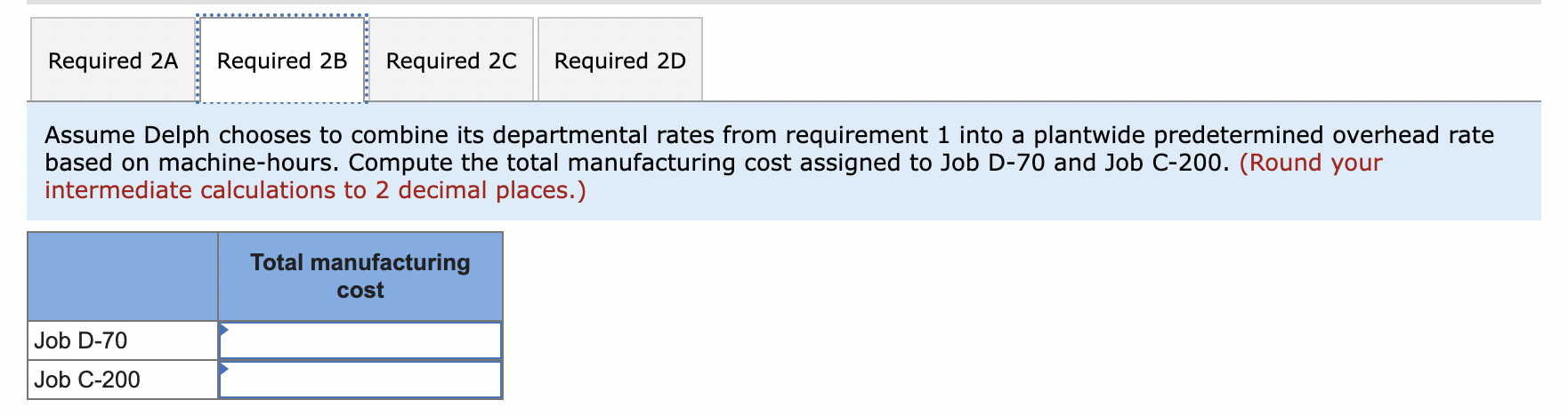 Solved Exercise 2-15 (Algo) Plantwide and Departmental | Chegg.com