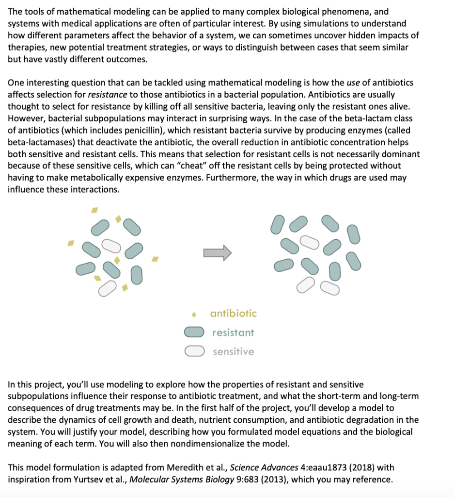 The tools of mathematical modeling can be applied to | Chegg.com