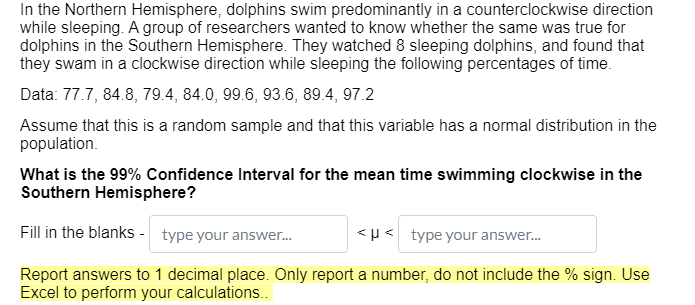 Solved In the Northern Hemisphere, dolphins swim | Chegg.com