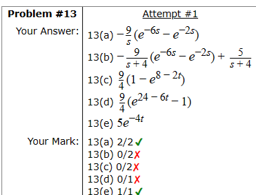 Solved Problem # 13: Consider the following initial value | Chegg.com