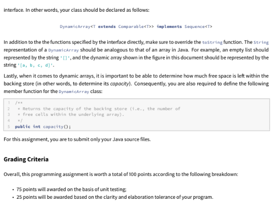 Solved Overview Dynamic arrays, are an another structure | Chegg.com