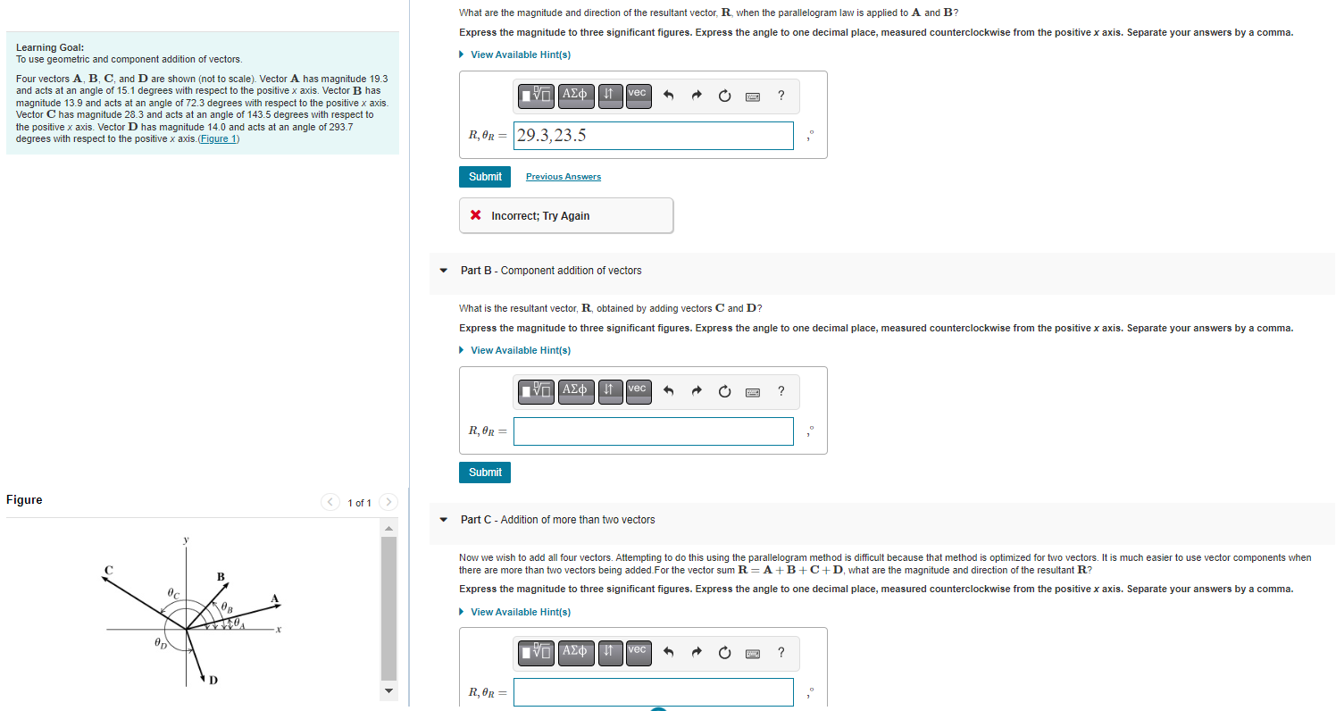 Solved Learning Goal To Use Geometric And Component