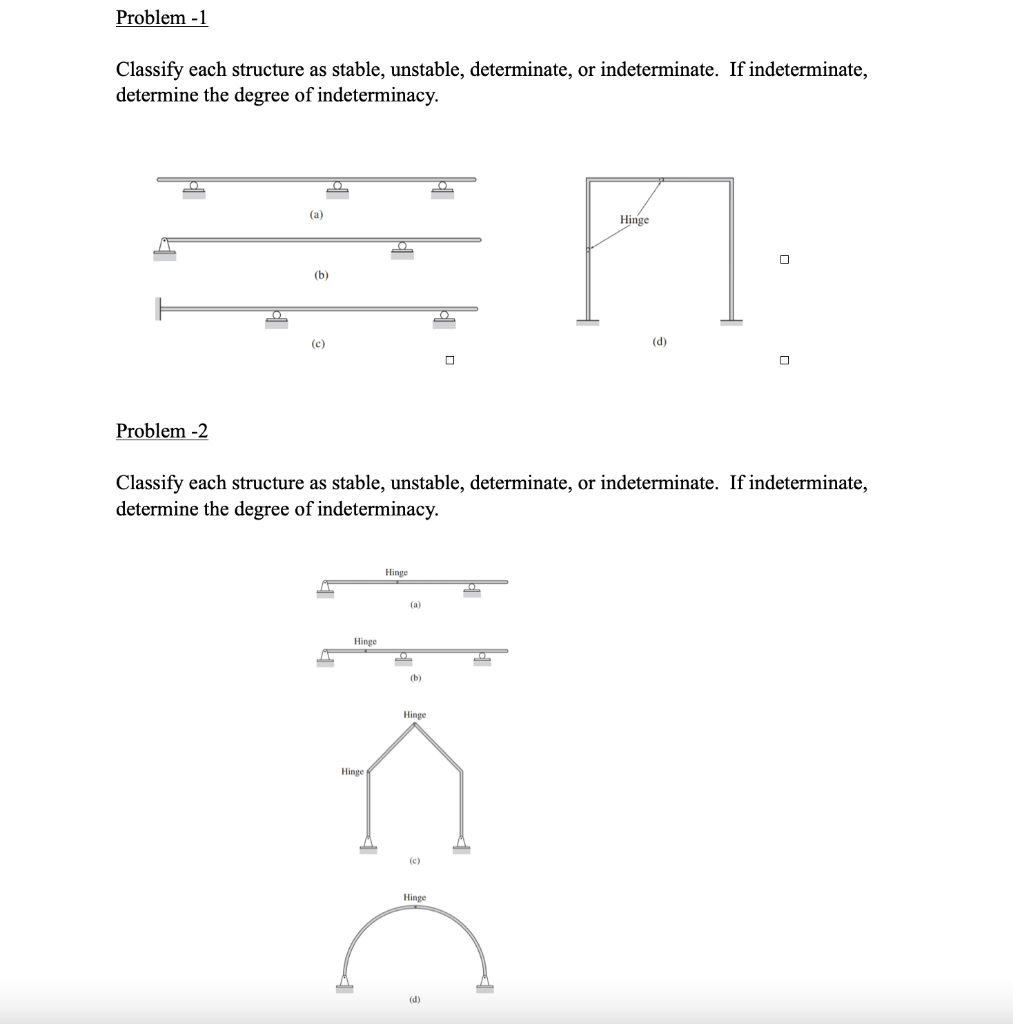 Solved Classify each structure as stable, unstable, | Chegg.com