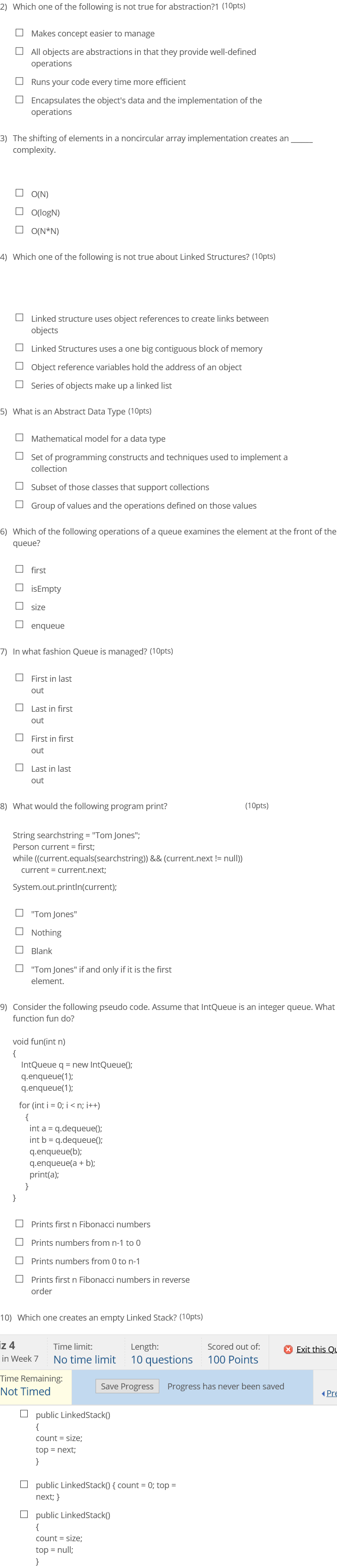 Solved 2) Which one of the following is not true for | Chegg.com