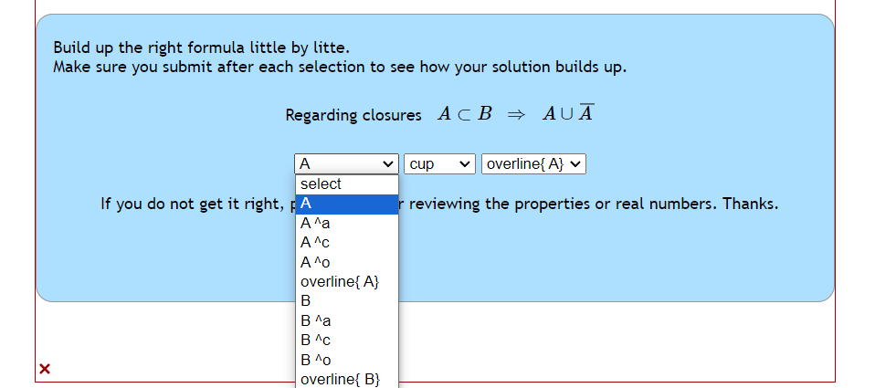Solved Build up the right formula little by litte. Make sure | Chegg.com