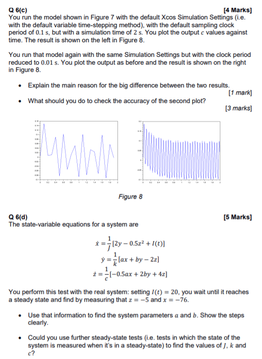 Solved QUESTION 6 [TOTAL MARKS: 25 Q6(a) [8 Marks] Derive | Chegg.com