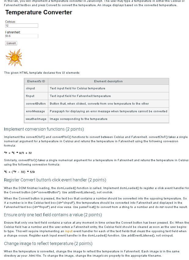 Solved In this lab, you will implement a temperature | Chegg.com