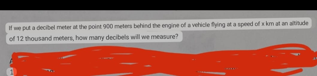If we put a decibel meter at the point 900 meters | Chegg.com