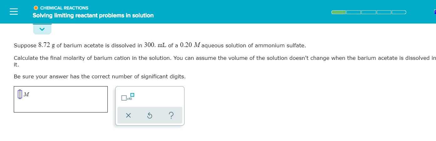 Solved CHEMICAL REACTIONS Solving limiting reactant problems | Chegg.com