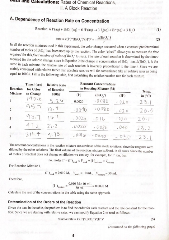 Solved Ink=+constant RT In this equation, k is the rate | Chegg.com
