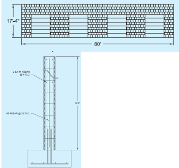 Solved Determine the number of 8-inch-high by 8-inch-wide | Chegg.com