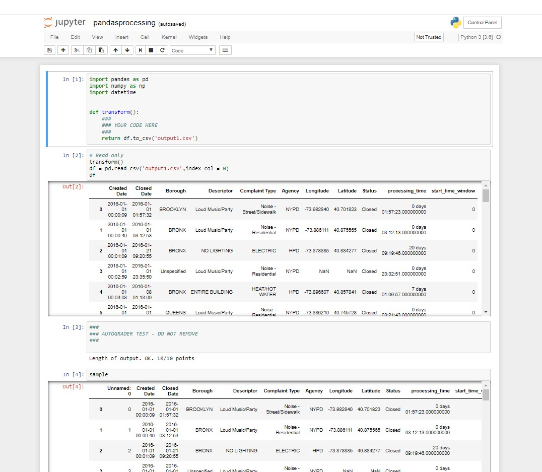 Solved Data Preprocessing This homework tests your abilities | Chegg.com