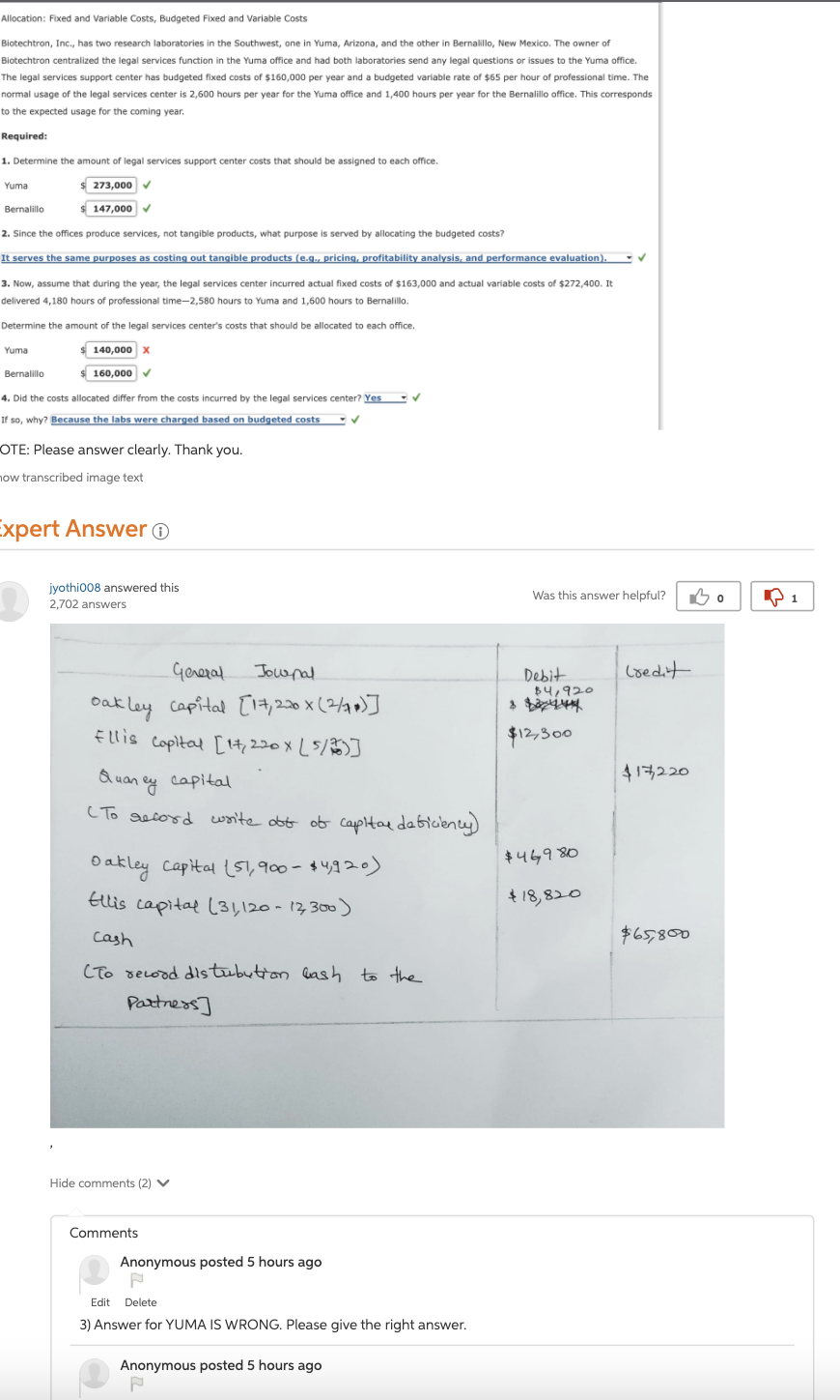 Solved eBook Allocation: Fixed and Variable Costs, Budgeted | Chegg.com