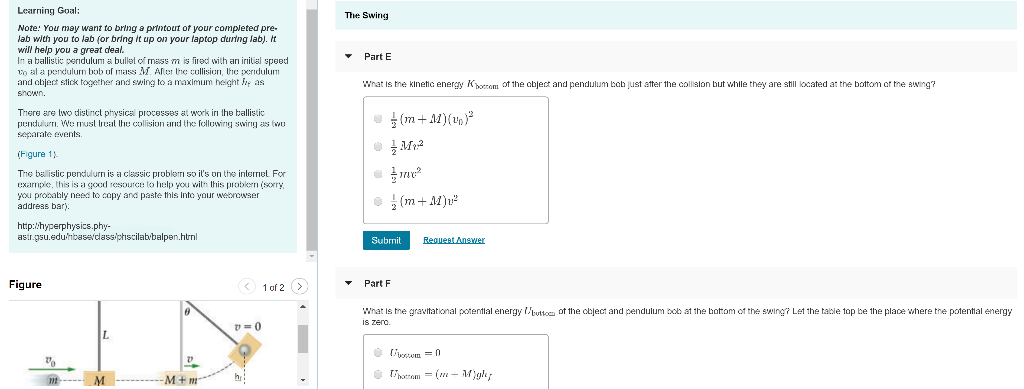 Solved Learning Goal: The Swirg Note: You may want to bring | Chegg.com