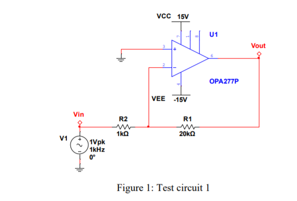 Solved OPA277 The datasheet of the op-amp OPA277 is given | Chegg.com