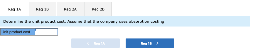 Solved Problem 7-20 Variable and Absorption Costing Unit | Chegg.com