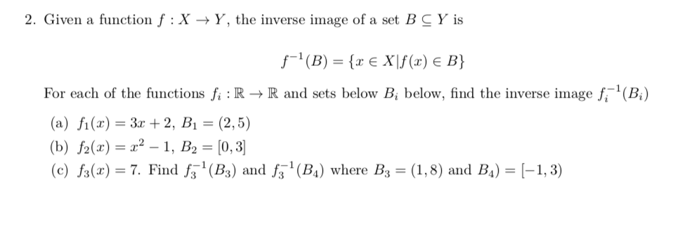 Solved 1. Let X and Y be nonempty sets. The projection maps | Chegg.com