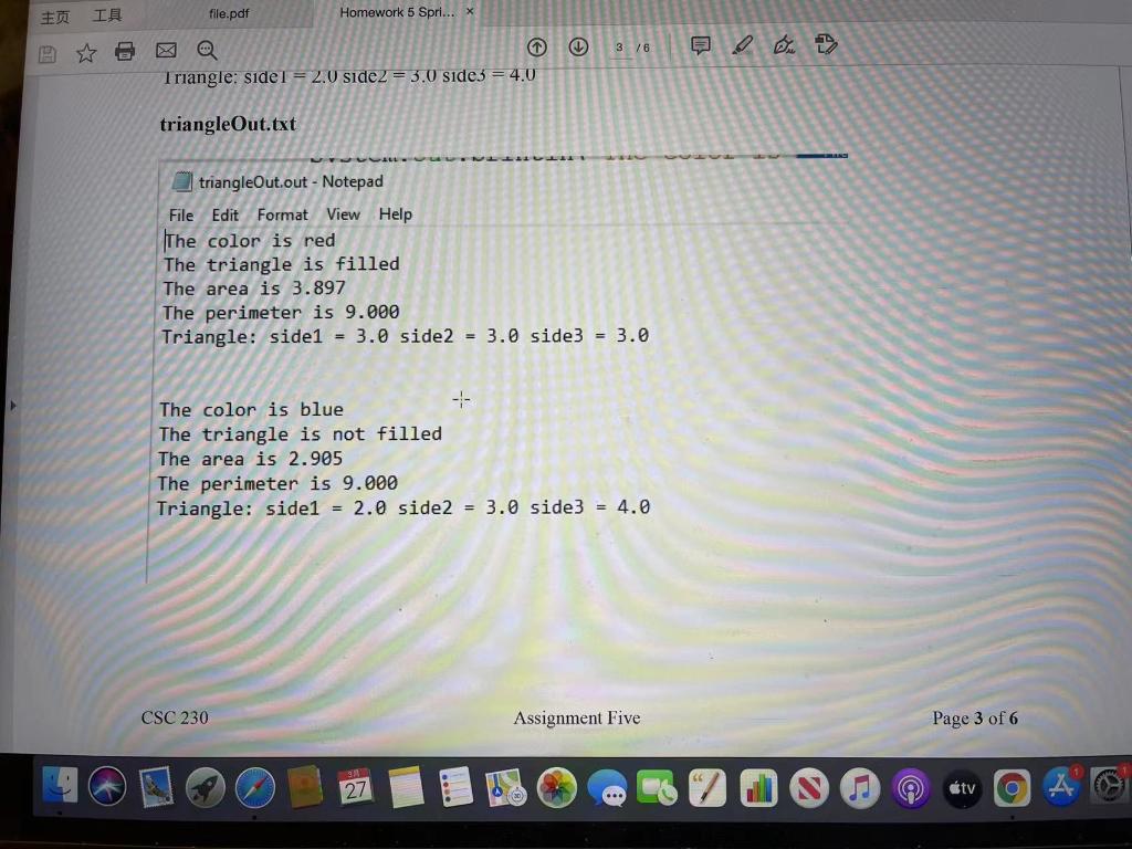Solved Assignment: Create a package called | Chegg.com