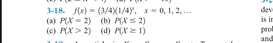 Solved in Exercise 3-17. 3-52. Determine the mean and | Chegg.com