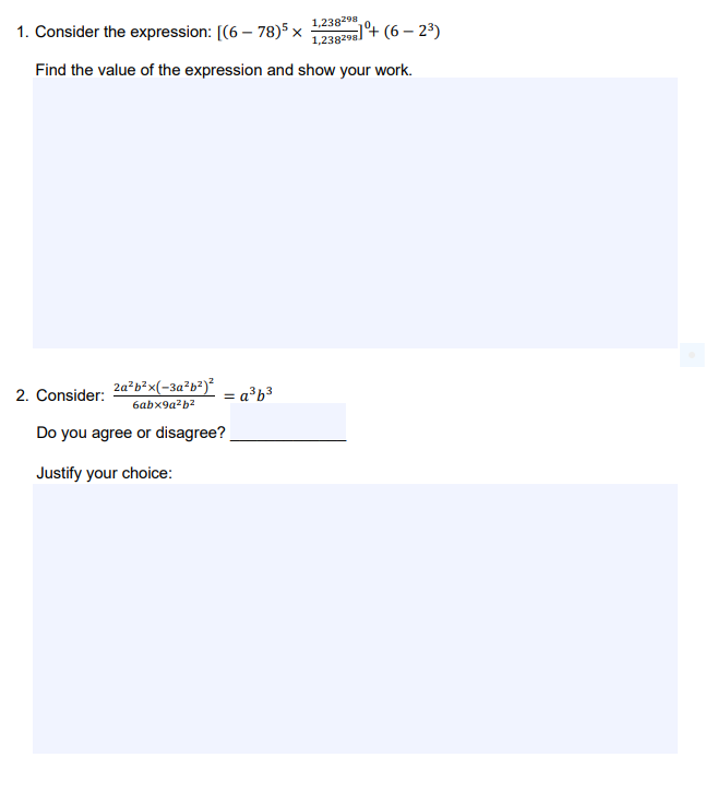 Solved 1. Consider the expression: | Chegg.com