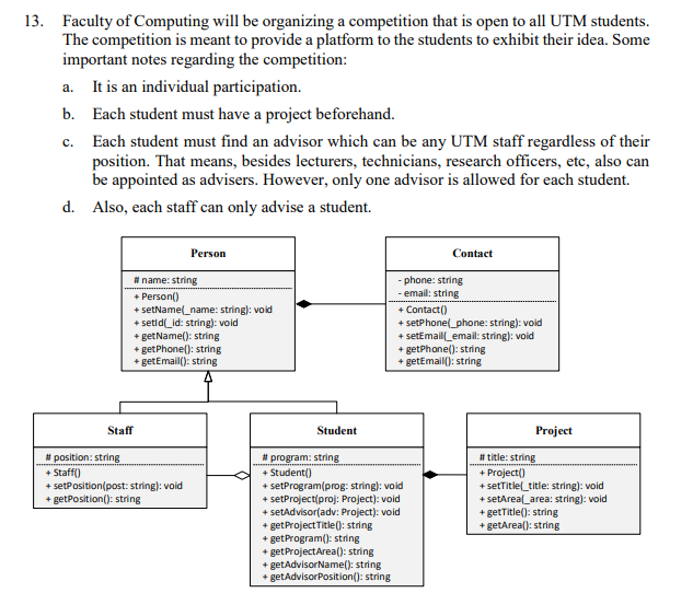 Solved I really hope that you comment every part of this | Chegg.com