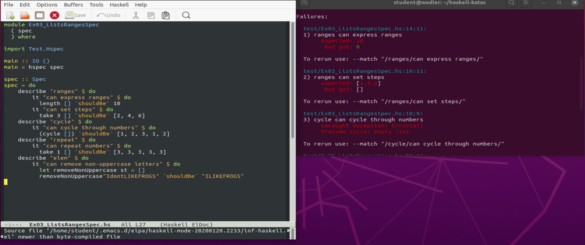 Solved Emacs Programming Would Be Helpful If Someone Can