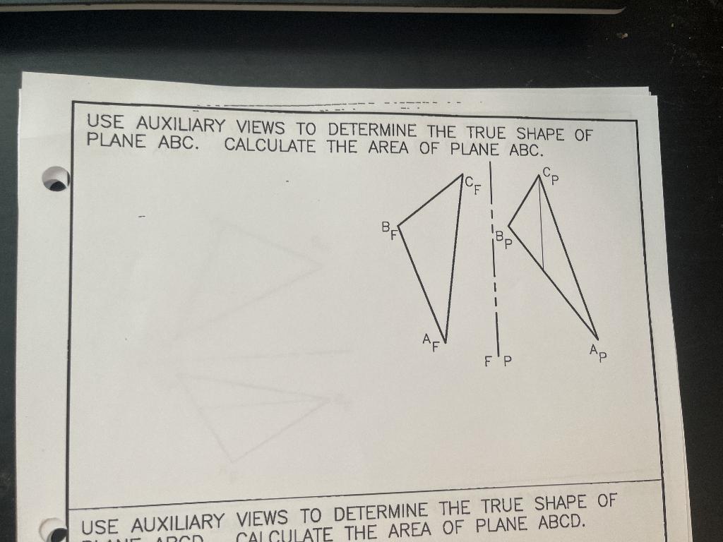 PLS GO STEP BY STEP. USE AUXILIARY VIEWS TO DETERMINE | Chegg.com