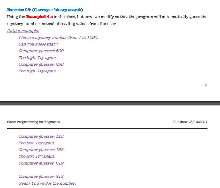 //Example 6_4. Write a C program that generates an | Chegg.com