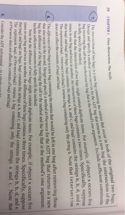 Solved SIXTH EDITION Data Abstraction & Problem solving with | Chegg.com