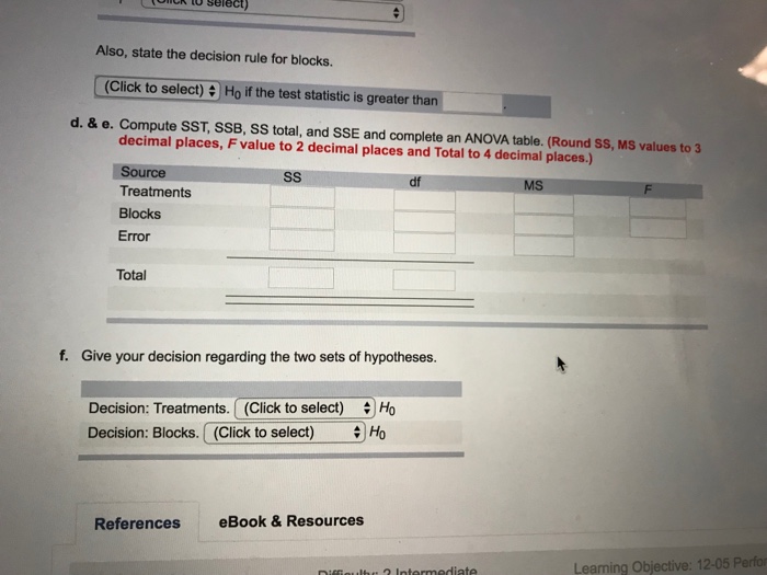 Solved The following data are given for a two-factor ANOVA | Chegg.com