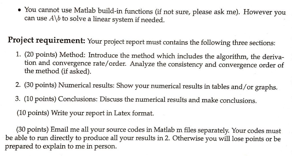Topic 4. Approximate 1D Poisson equation by finite | Chegg.com