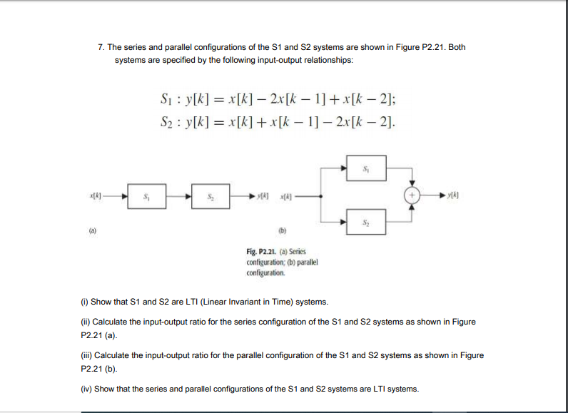 Solved 7. The series and parallel configurations of the S1 | Chegg.com
