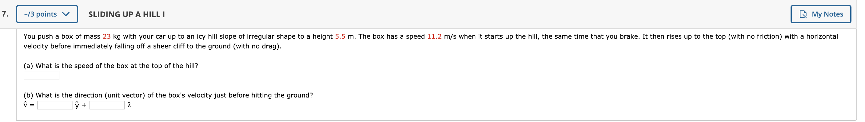 Solved You push a box of mass 23 kg with your car up to | Chegg.com