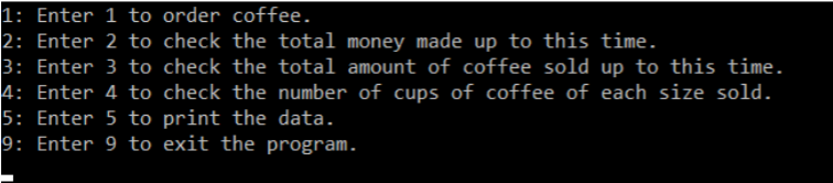 Solved IN C++ Jason opened a coffee shop at the beach and | Chegg.com