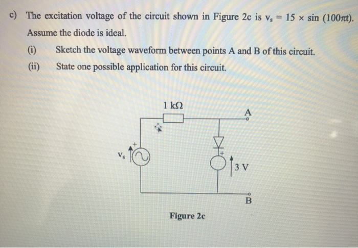 Solved A Common Source Amplifier Circuit Based On A Single