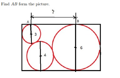 Solved Find AB form the picture. | Chegg.com