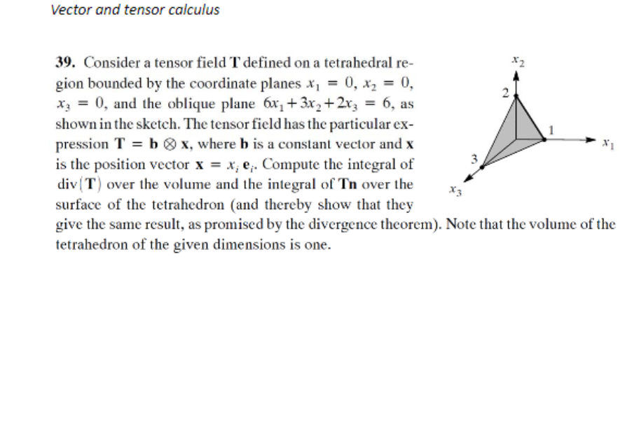 39. Consider a tensor field T defined on a | Chegg.com