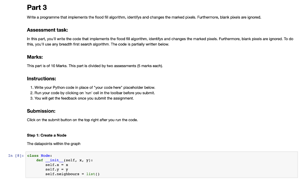 Solved In this Python code assessment I've done something | Chegg.com