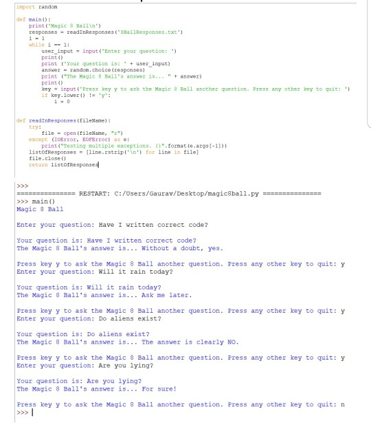 Solved I typed all of this in, but when I go to run to | Chegg.com