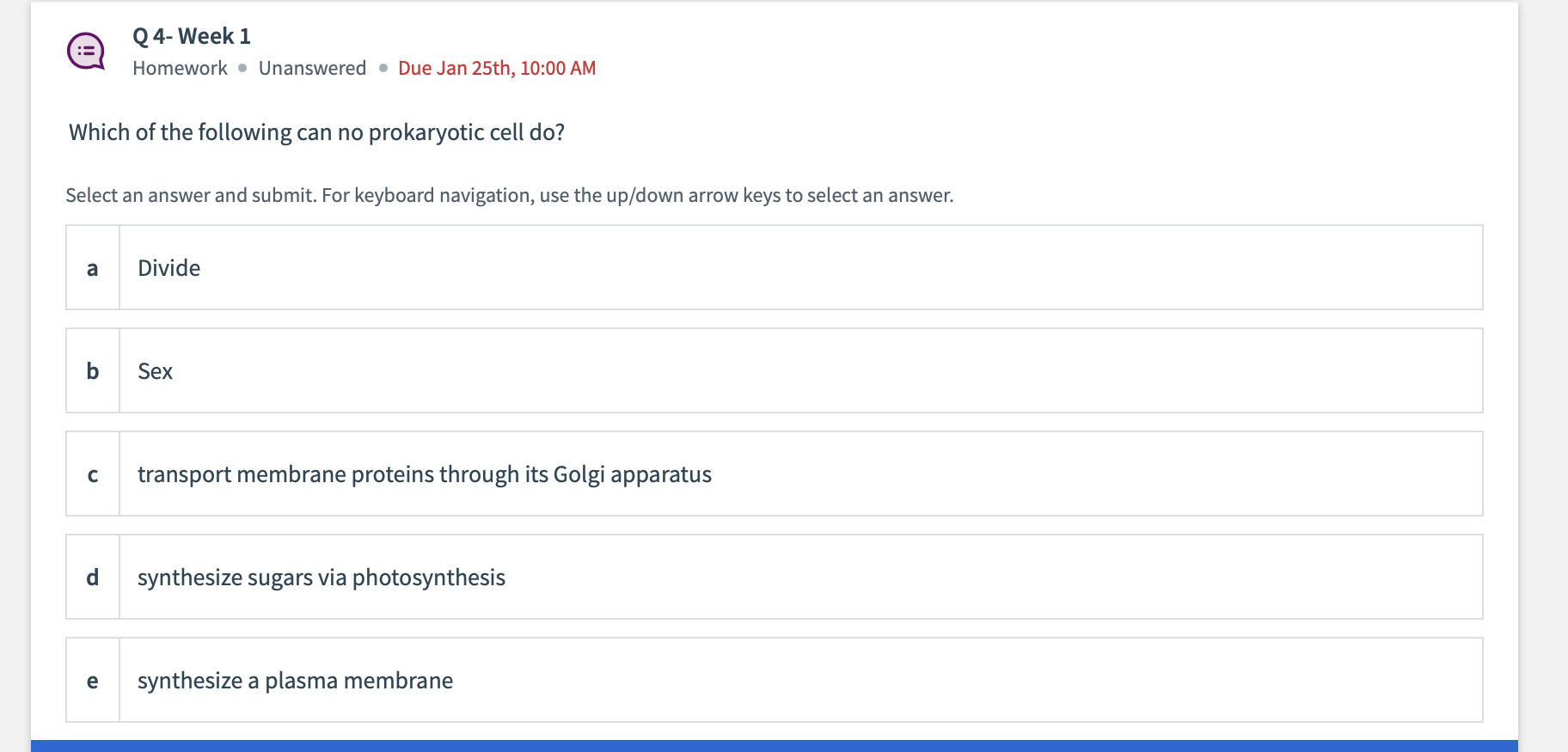 Solved : Q1-week 1 Homework • Unanswered • Due Jan 25th, | Chegg.com