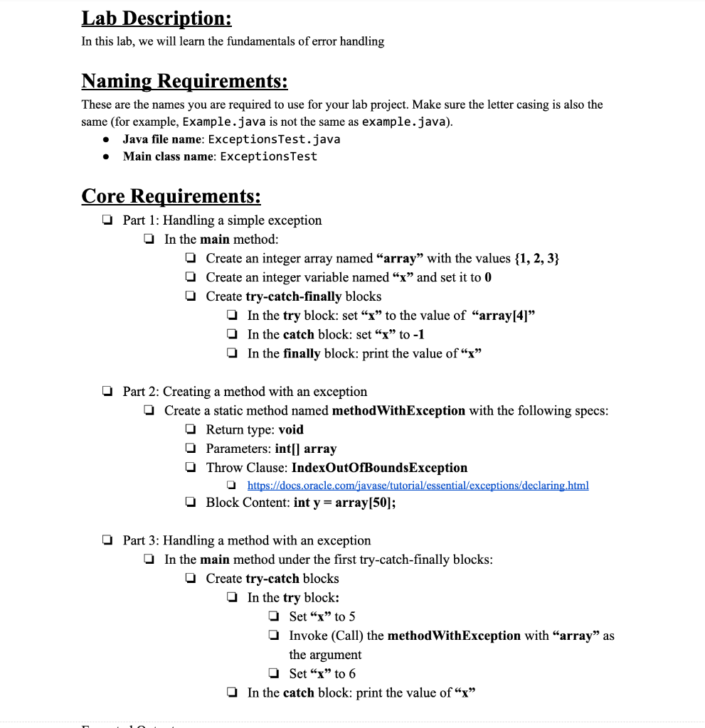 Solved Lab Description: In this lab, we will learn the | Chegg.com