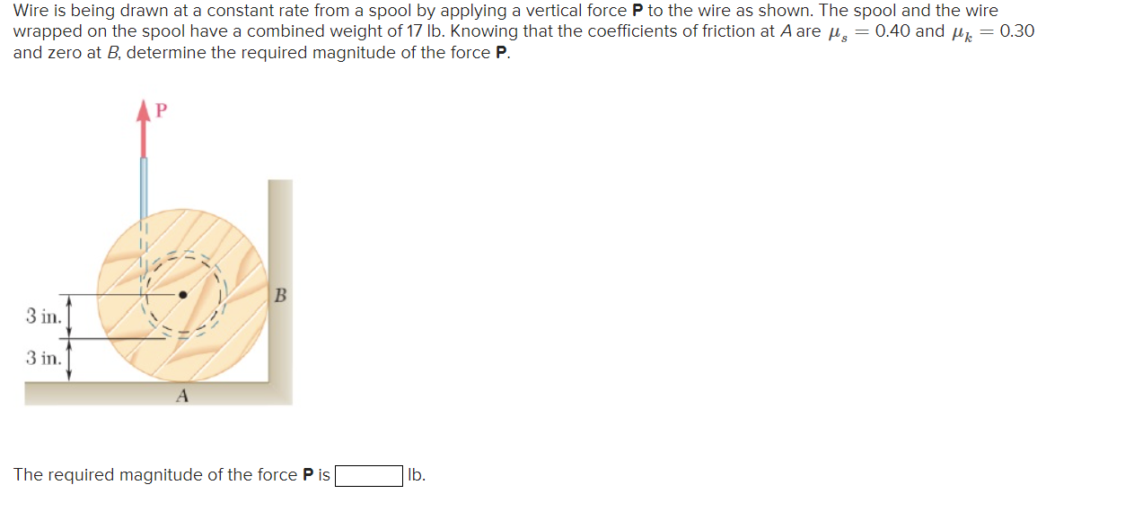 Solved Wire is being drawn at a constant rate from a spool | Chegg.com