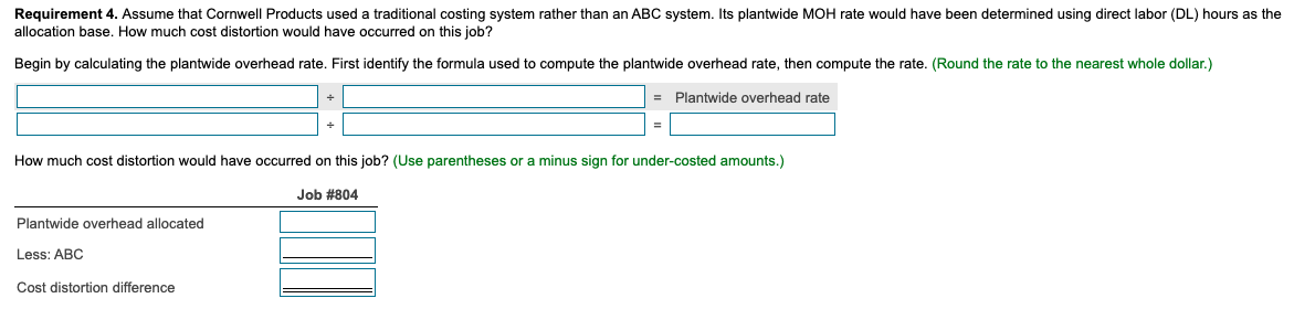 Solved Requirement 1. Calculate the activity cost allocation | Chegg.com