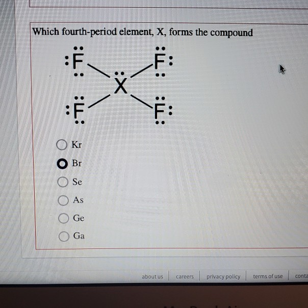 Solved Which third-period element, X, forms the compound H7+ | Chegg.com