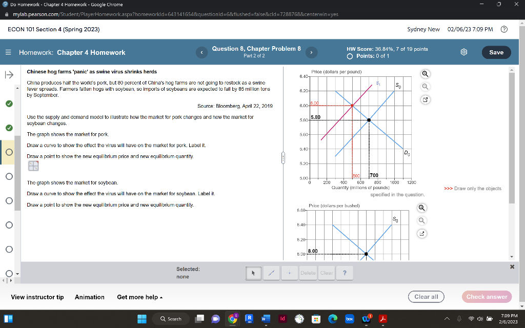 Solved Chinese hog farms 'panic' as swine virus shrinks | Chegg.com